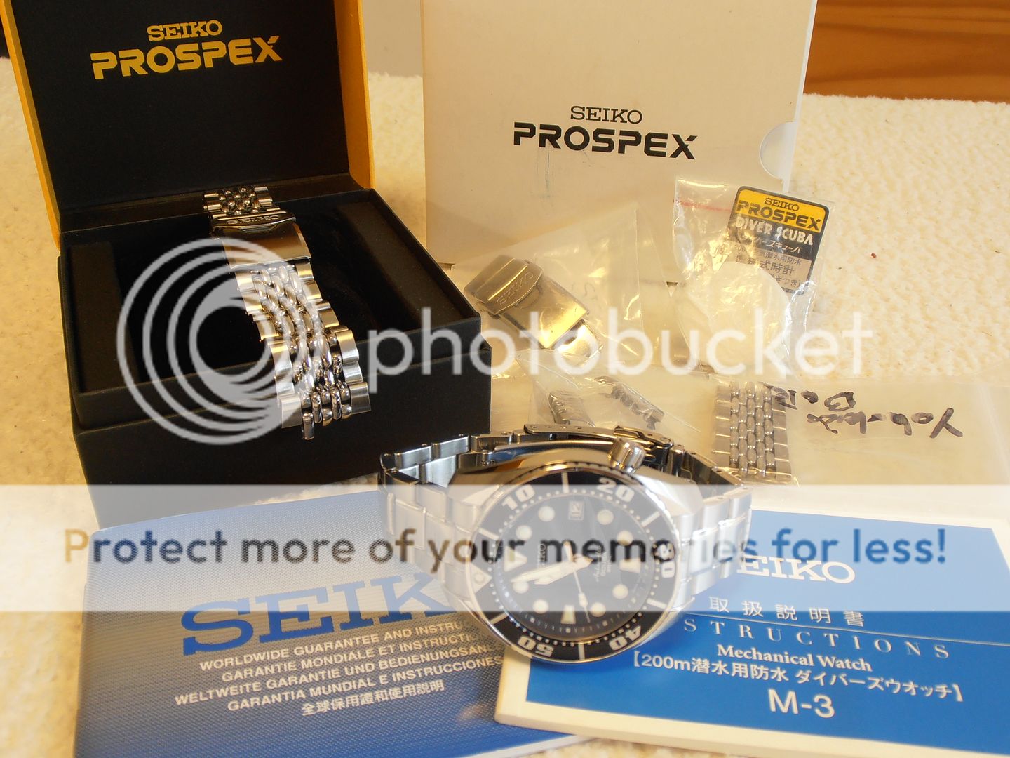 SOLD Seiko Prospex SBDC003 Blue Sumo w/sapphire crystal | WatchUSeek ...